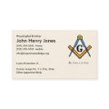 Master Mason Business Card | Zazzle