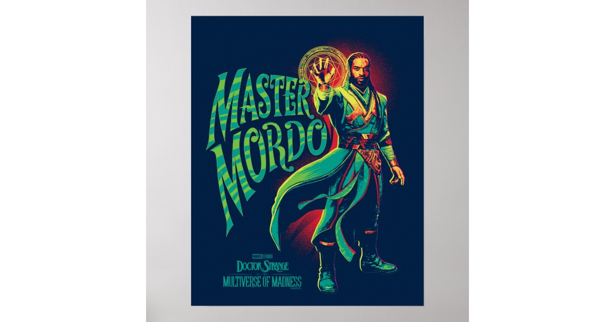 Master Mordo Illustration Poster | Zazzle