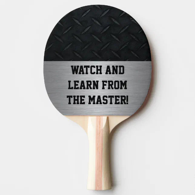 Master Ping Pong Player Ping-Pong Paddle | Zazzle
