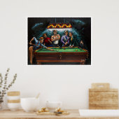 Master Pool Hall Poster | Zazzle