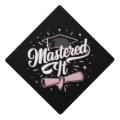 Mastered It Masters Degree Graduate MBA Graduation Graduation Cap ...