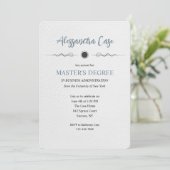 Masters Degree Graduation Invitation | Zazzle
