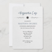 Masters Degree Graduation Invitation | Zazzle