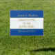 Master's Degree! Graduation yard sign | Zazzle