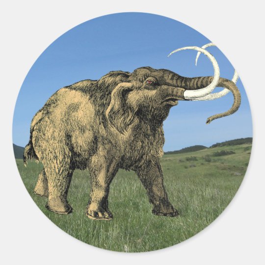 Mastodon Sticker | Zazzle.com
