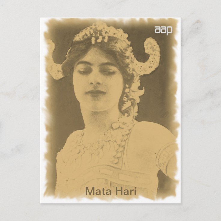Mata Hari Postcard | Zazzle