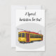 Mata trolley cartoon illustration invitation | Zazzle