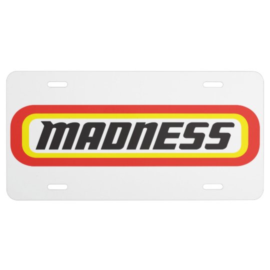 Matchbox? Madness! License Plate | Zazzle.com