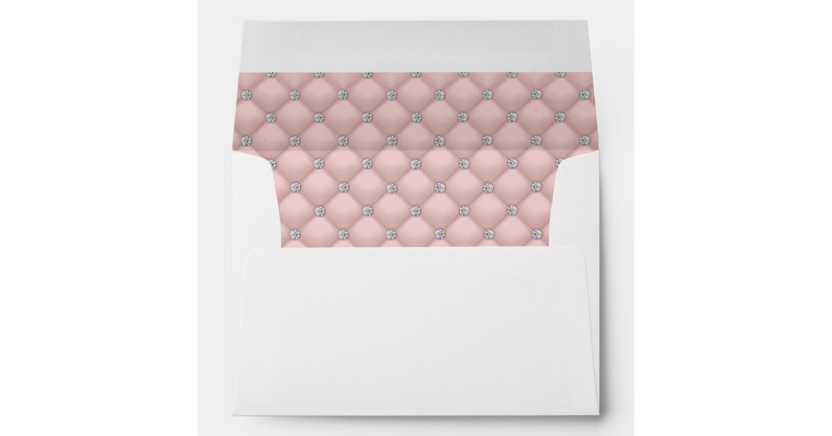 Matching Envelope for Diamonds & Pearls | Zazzle