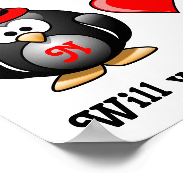 will you be my penguin