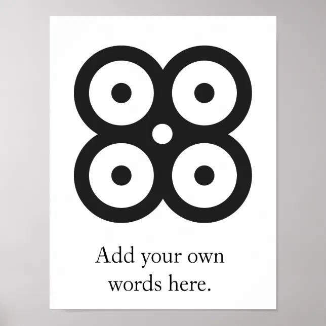 MATE MASIE | symbol of wisdom, knowledge prudence Poster | Zazzle