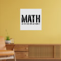 Math and Cool Kids Poster | Zazzle