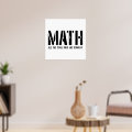 Math and Cool Kids Poster | Zazzle