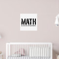 Math and Cool Kids Poster | Zazzle