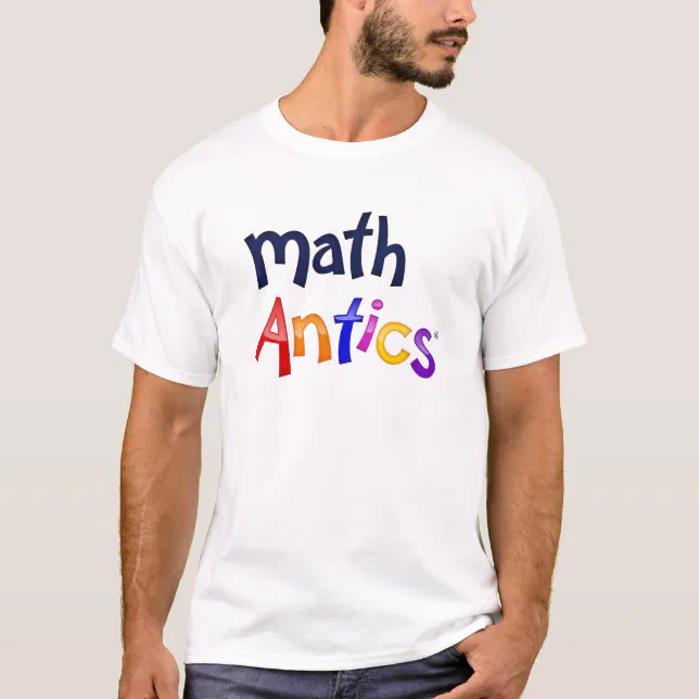 Math Antics Colorful Logo T-shirts | Zazzle Math Antics Colorful Logo T-shirts | Zazzle