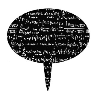 Mathematics Cake Toppers | Zazzle