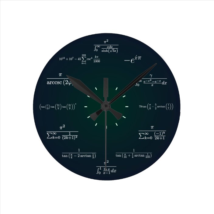 Math clock | Zazzle.com