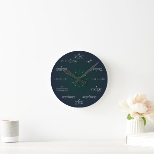Math clock | Zazzle