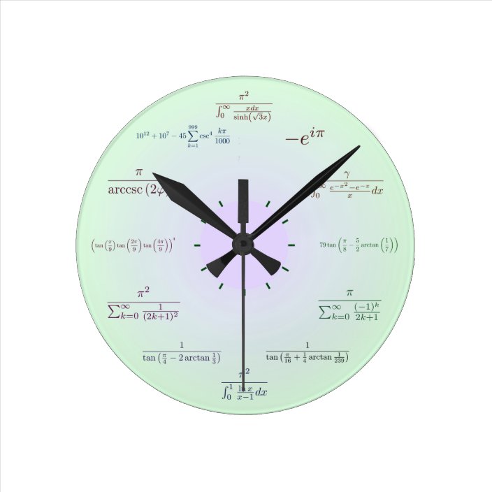 Math Clock | Zazzle.com