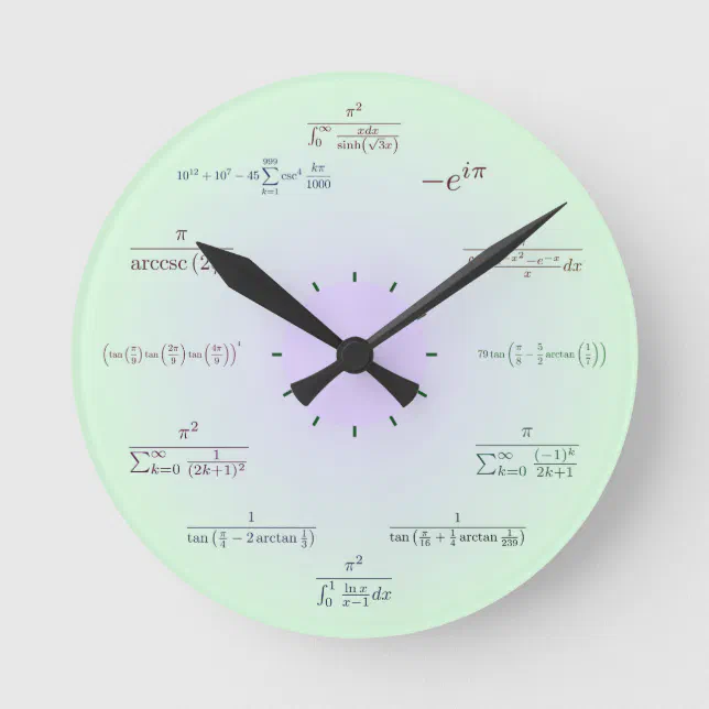 Math Clock | Zazzle