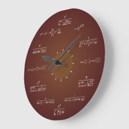 Math Clock | Zazzle