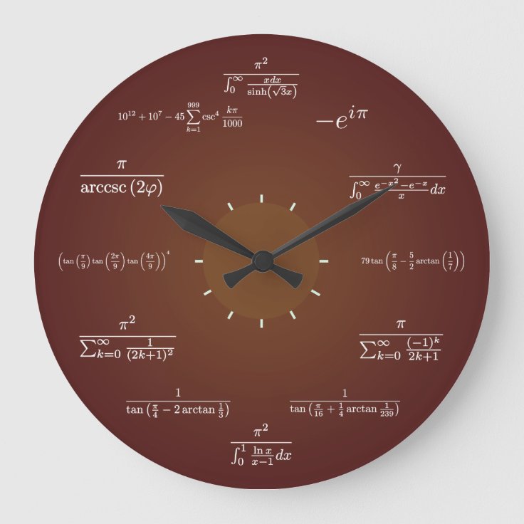 Math Clock | Zazzle