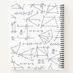 Math Diagrams Pattern Graph Paper Notebook | Zazzle