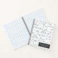Math Diagrams Pattern School Teacher Graph Paper Notebook | Zazzle