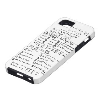 Math Equations Cheat Sheet iPhone 5 Case | Zazzle