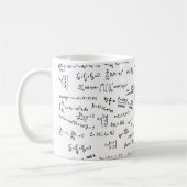 Math Formulas And Numbers Coffee Mug | Zazzle