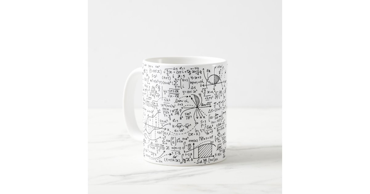 Math Formulas Coffee Mug | Zazzle