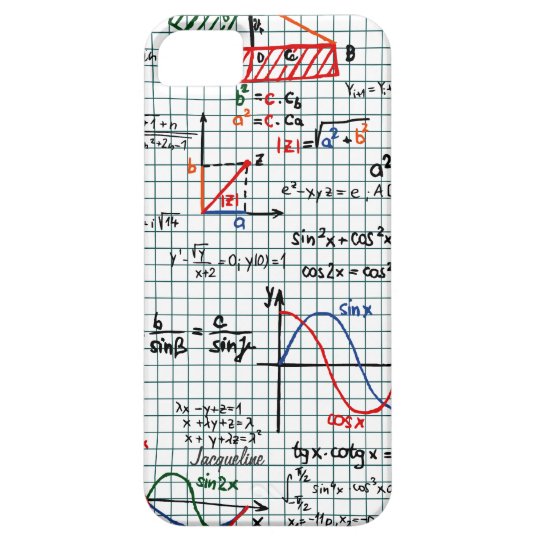 Math Formulas Numbers iPhone 5 Case | Zazzle.com