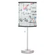 Math Formulas Numbers table lamp | Zazzle