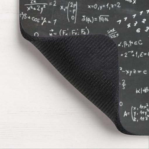 Math Formulas On A Blackboard Mouse Pad | Zazzle