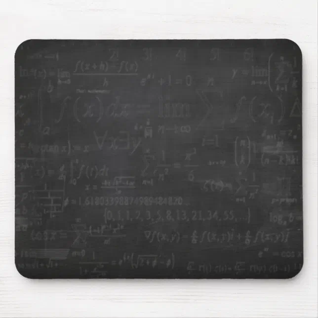 Math Geek Mouse Pad | Zazzle