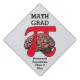 MATH GRAD Pi Brain Graduation Cap Topper | Zazzle