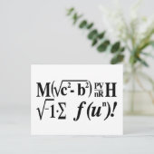 Math is Fun! Postcard | Zazzle