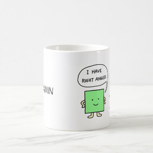 Math Joke Mug Custom Math Mug Math Teacher Gift | Zazzle