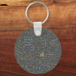 Math Lessons Keychain | Zazzle