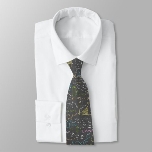 Math Lessons Tie | Zazzle