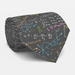 Math Lessons Tie | Zazzle