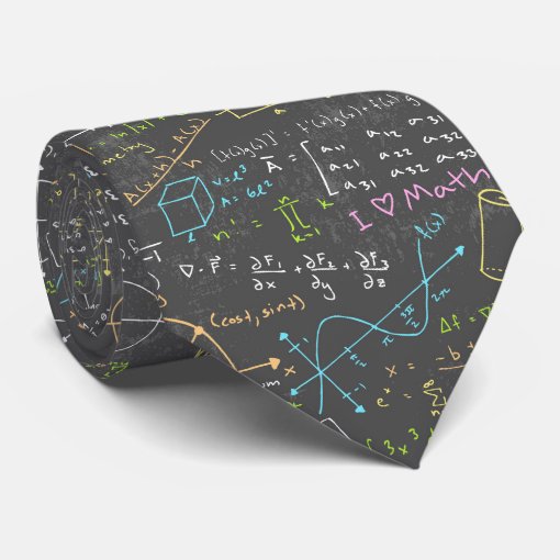 Math Lessons Tie | Zazzle
