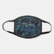Math Mathematics Numbers Fractions Pattern Face Mask | Zazzle