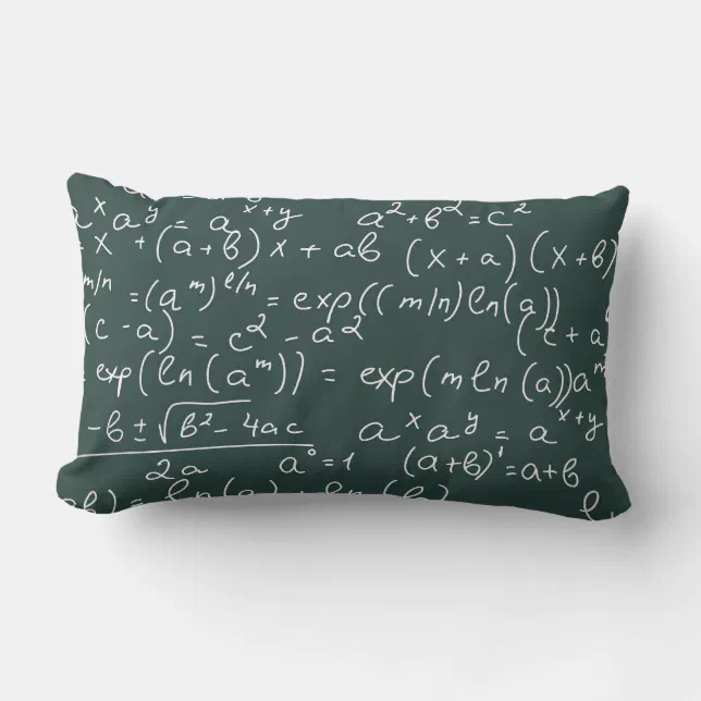 Math pillow | Zazzle