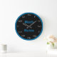 Math Problem Classroom Clock - Math Rules | Zazzle
