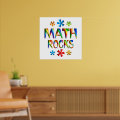 MATH ROCKS POSTER | Zazzle