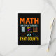 Math Subject Counts Mathematic Maths Teacher RSVP Card | Zazzle