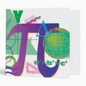 math symbols notebook 3 ring binder | Zazzle