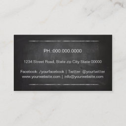 Math Teacher Business Card | Zazzle