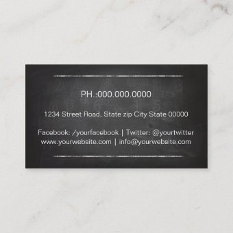 Math Teacher Business Card | Zazzle